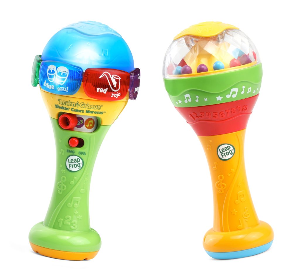 Learn & Groove Shakin' Colors Maracas - Best Toys |NAPPA Awards