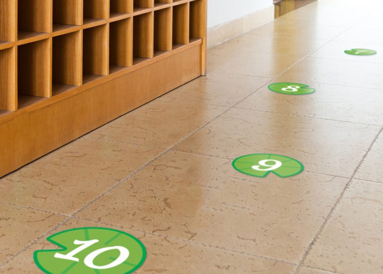 Classroom Lineup Floor Decals - Best for Back-to-School | NAPPA Awards