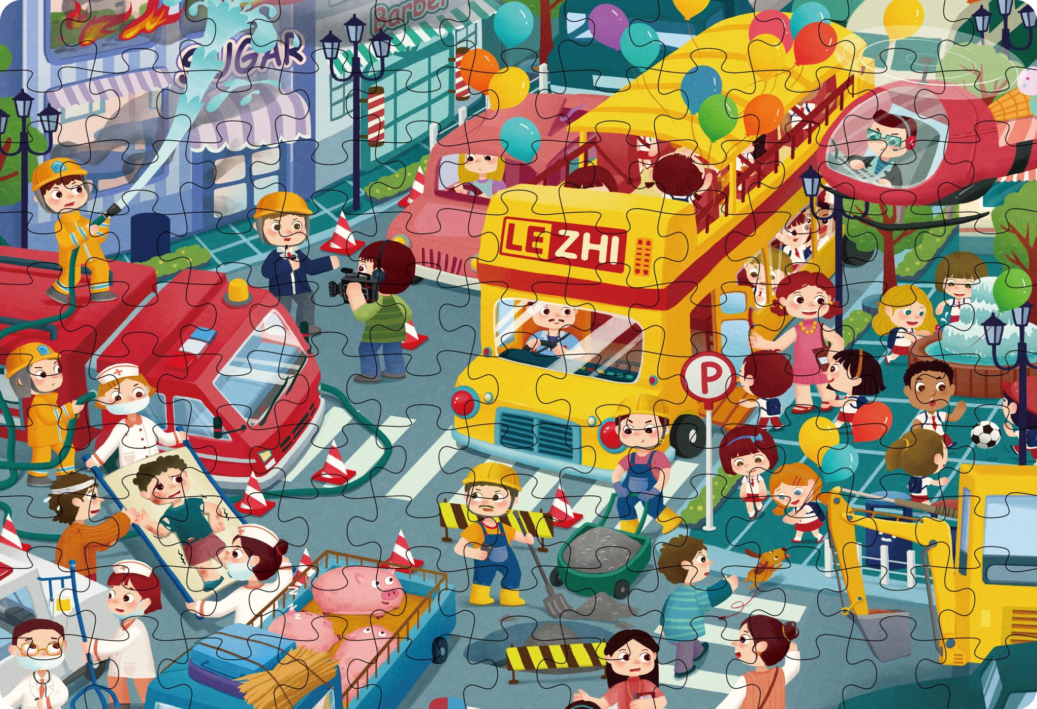 URBAN TRAFFIC PUZZLE - Best Toys and Games | NAPPA Awards