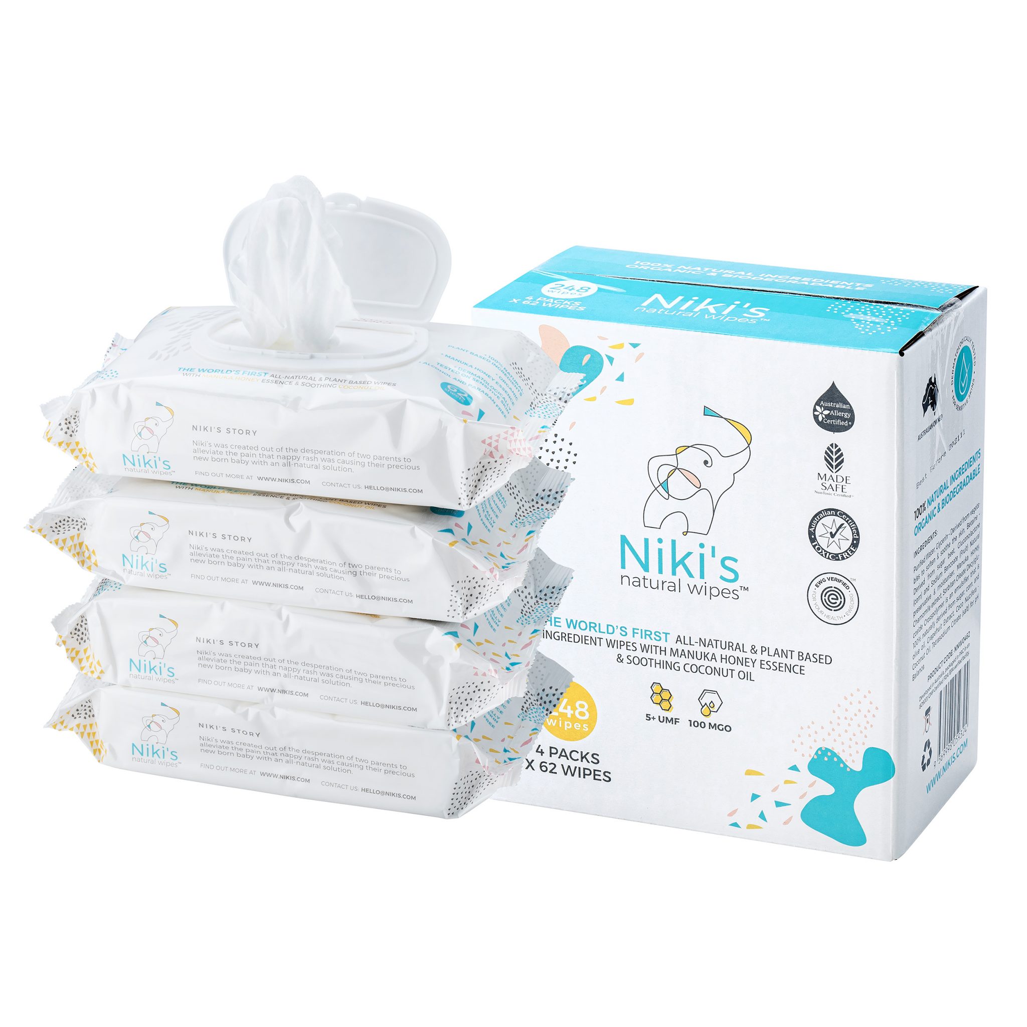 Niki's Natural Wipes - Best Baby Products | NAPPA Awards