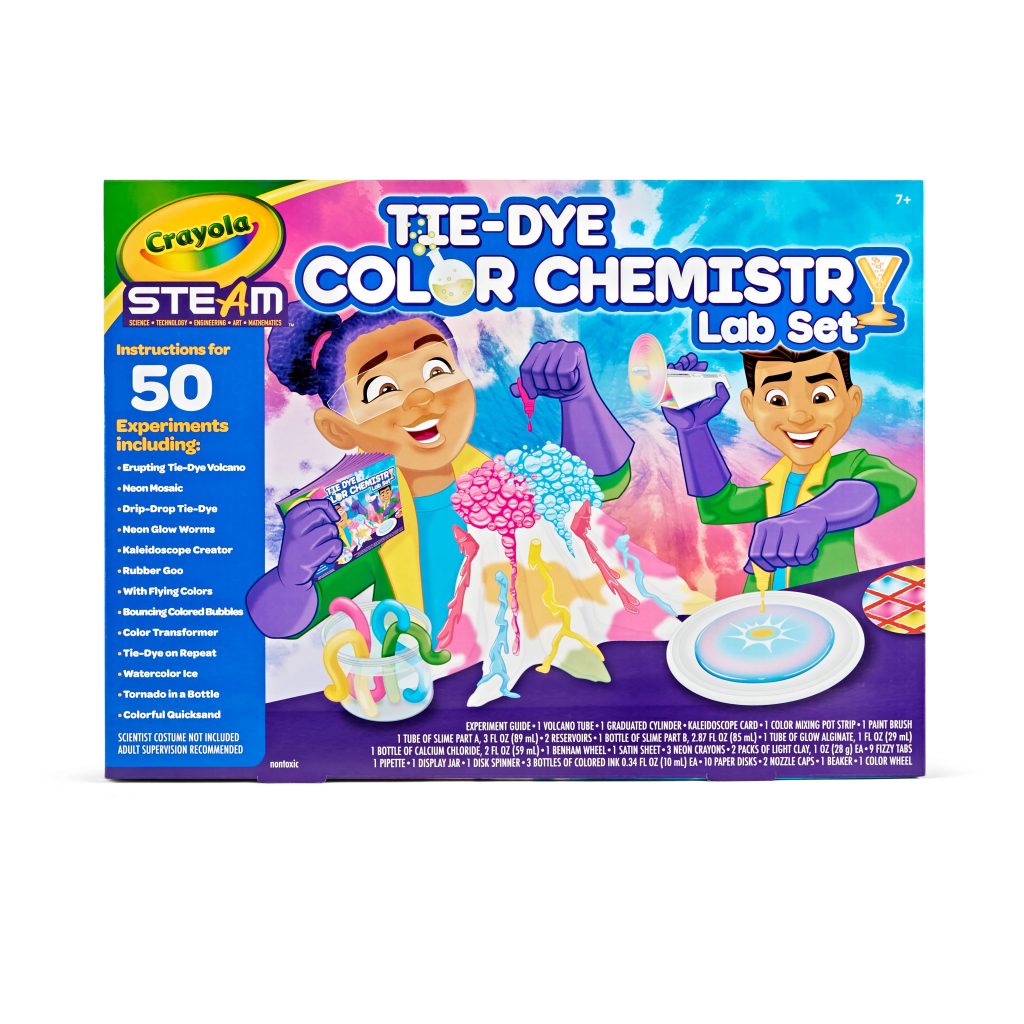 Tie-Dye Color Chemistry Lab Set - Best in STEM | NAPPA Awards