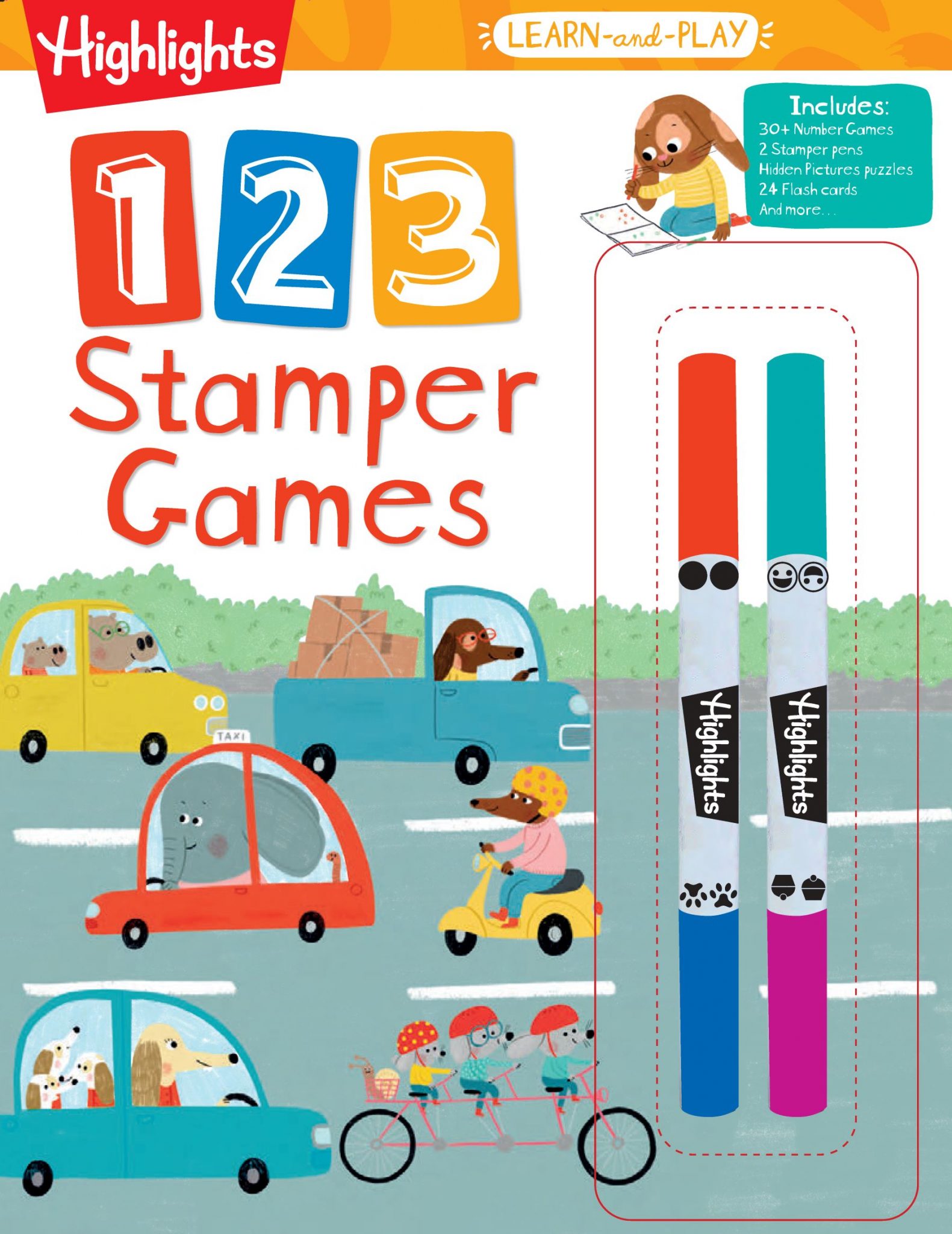 Highlights Learn-and-Play 123 Stamper Games - Best Learning Games ...
