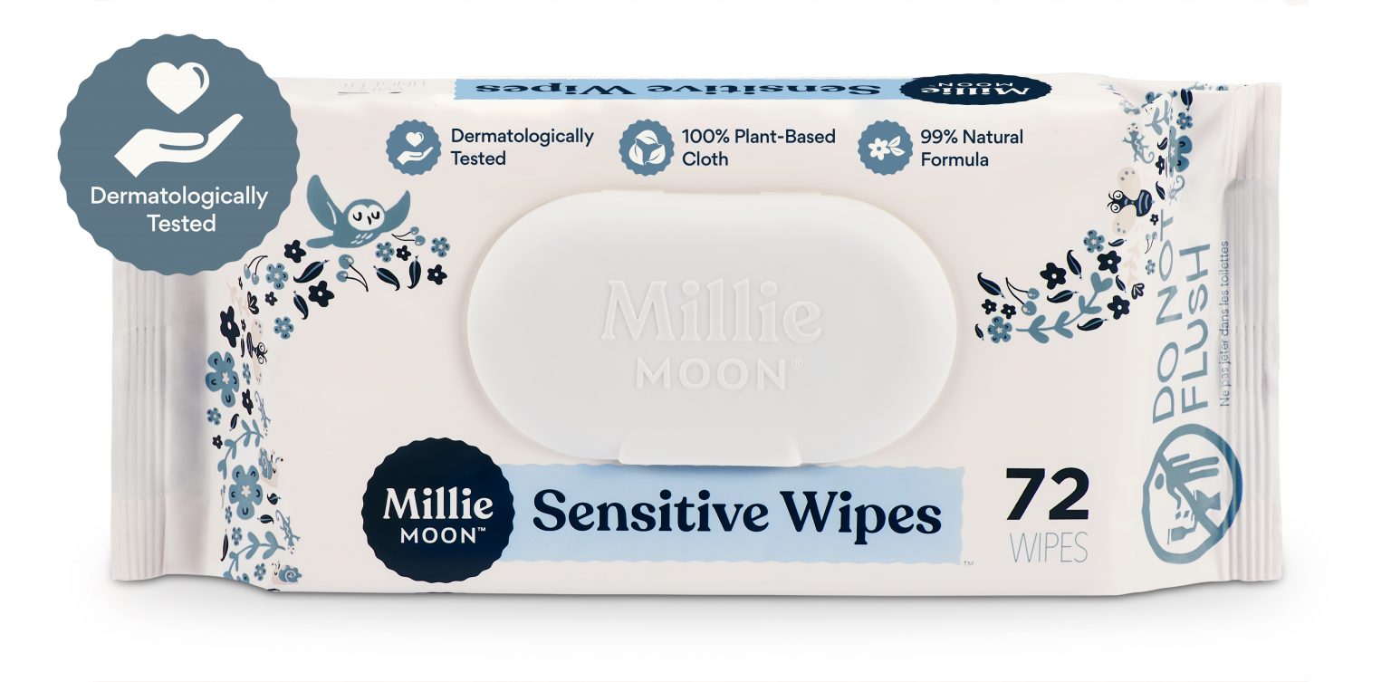 Millie Moon Sensitive Wipes - Best for Baby | NAPPA Awards