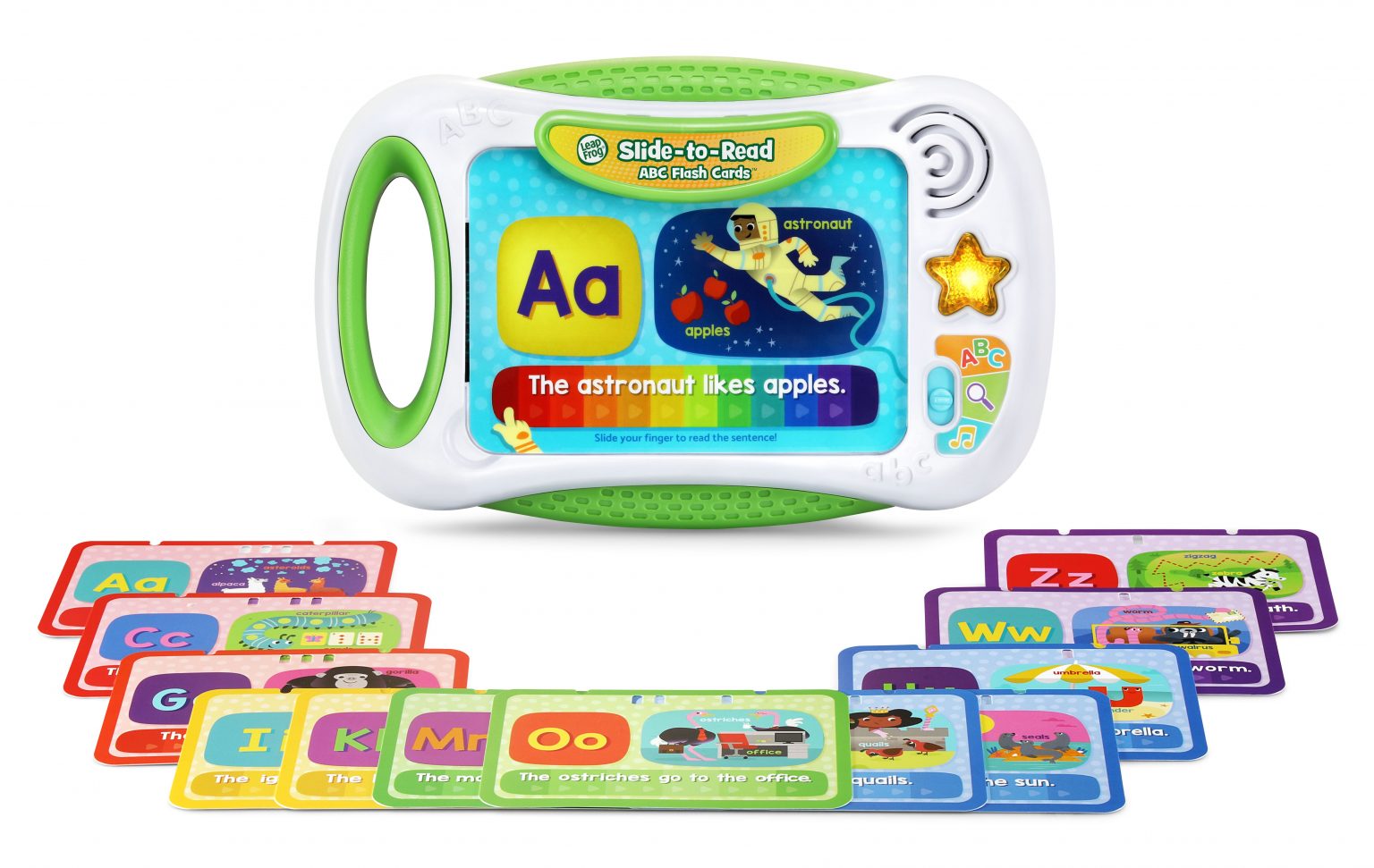 LeapFrog® Slide-to-Read ABC Flash Cards™ - Best Toys | NAPPA Awards