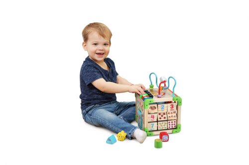 LeapFrog® Touch & Learn Wooden Activity Cube™ - Best Toys | NAPPA Awards