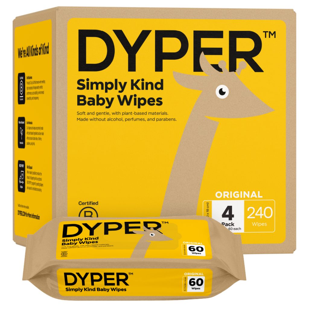DYPER Simply Kind Baby Wipes - Best for Baby | NAPPA Awards