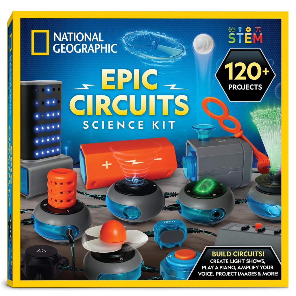 National Geographic Epic Circuits Kit-120 Projects - Best for Learning ...