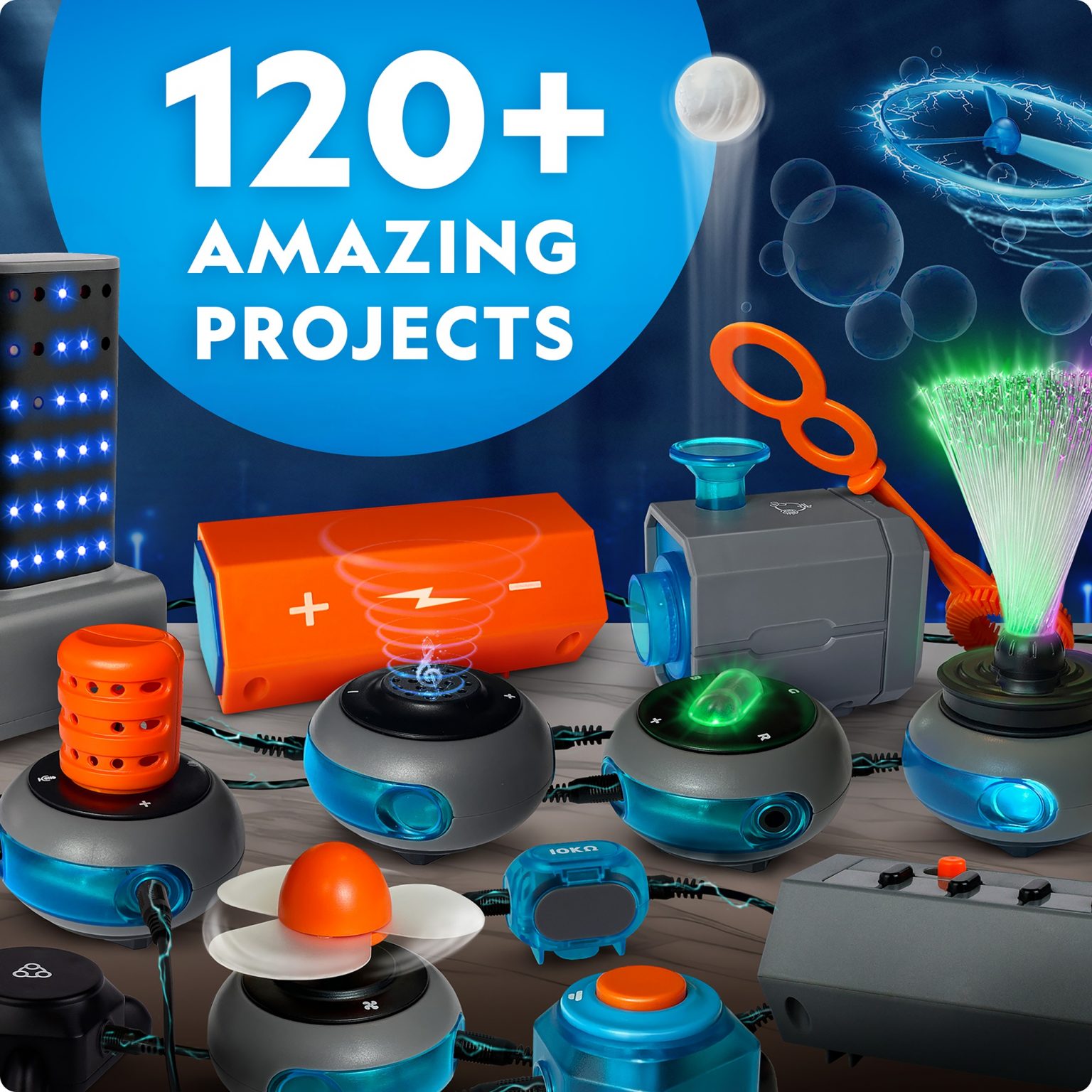 National Geographic Epic Circuits Kit-120 Projects - Best for Learning ...