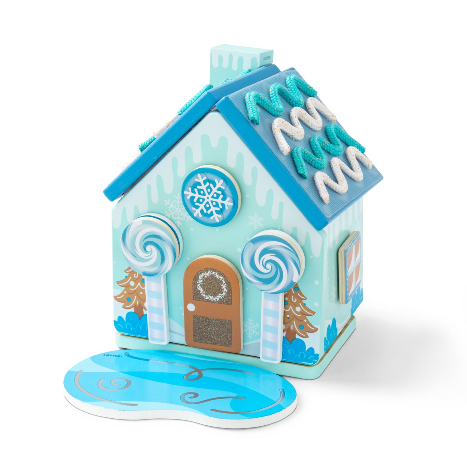 Winter Frost Wooden Gingerbread House Play Set - Best Toys | NAPPA Awards