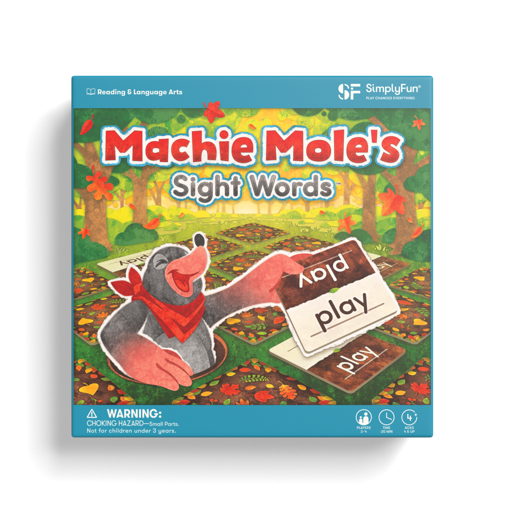 Machie Mole's Sight Words - Best Games | NAPPA Awards